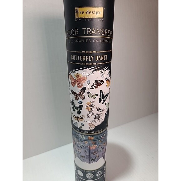 REDESIGN | Art | New Redesign Butterfly Dance Furniture Transfer Script ...